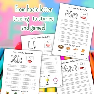 Phonics and Beyond A–Z | 100+ Page Alphabet Workbook With Crafts ...