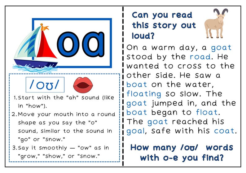 Series 2 | Alphabet Phonics Flashcards | Long Vowels, Begining Blends ...