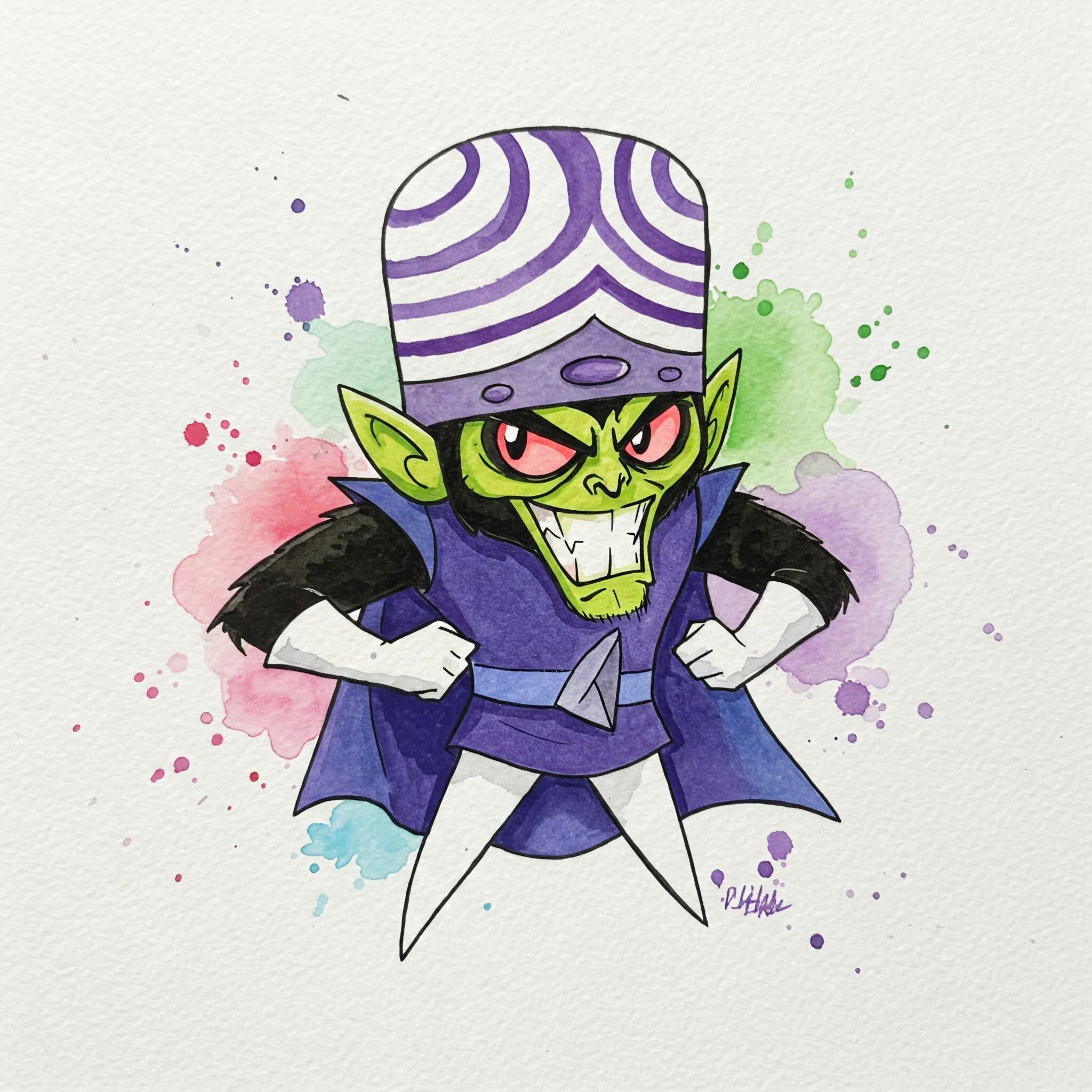 Mojo Jojo | Powerpuff Gilrs | Cartoon Network Character - Etsy