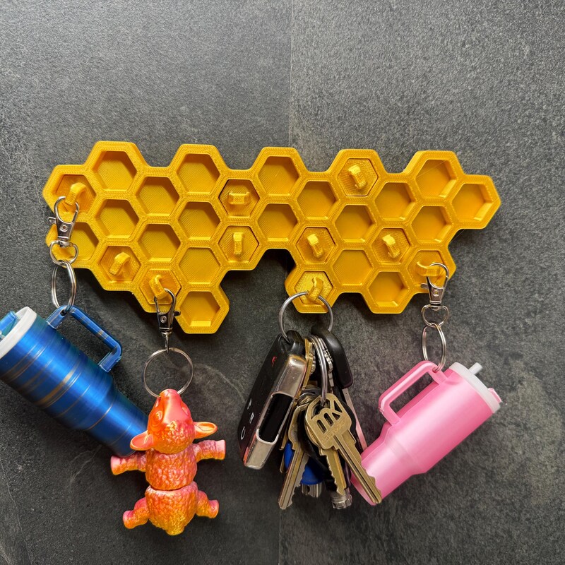 Honeycomb Key Holder - Etsy