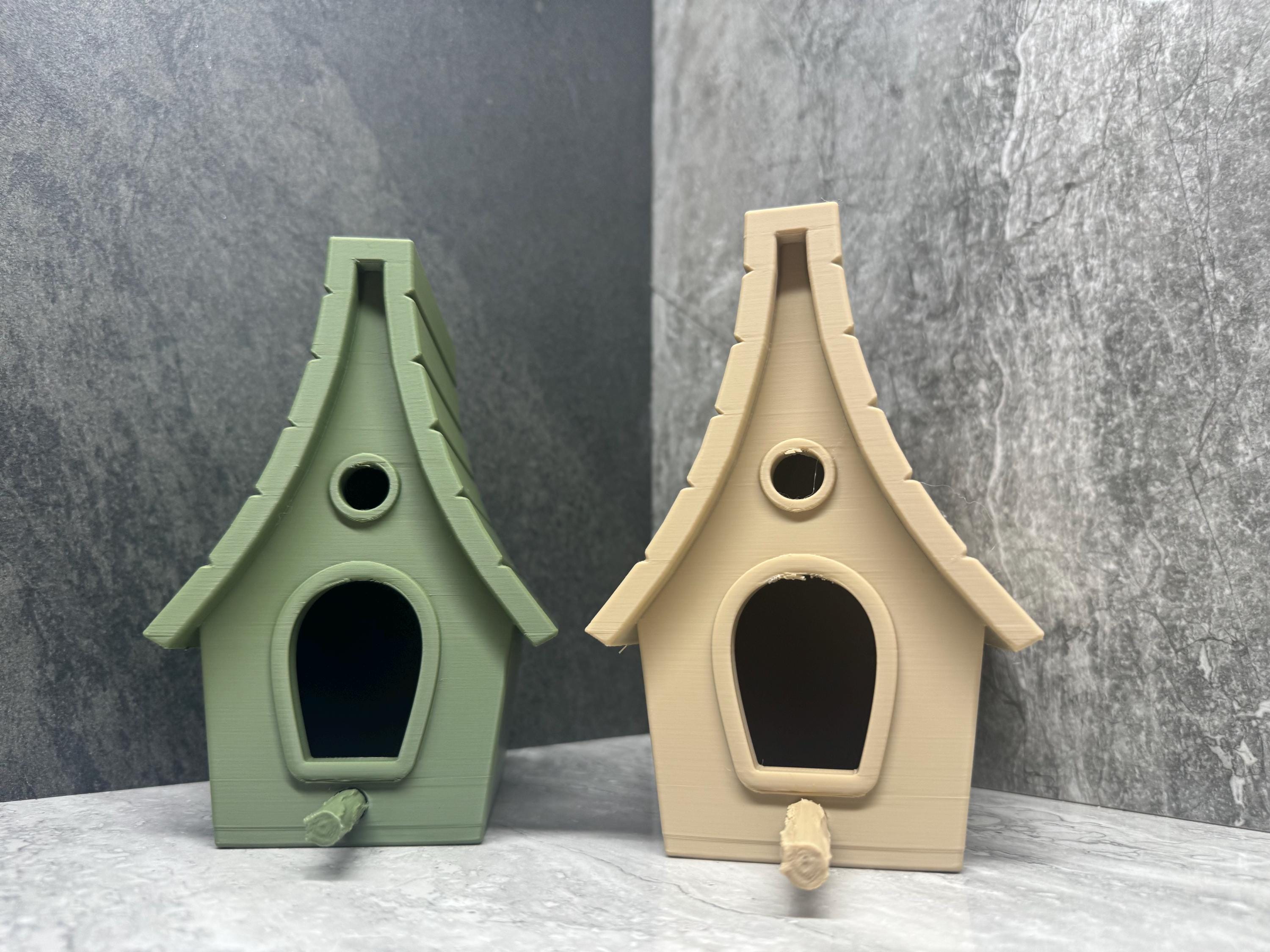 Modern Style Birdhouse Made for Hanging. Multiple Colors to Choose From ...