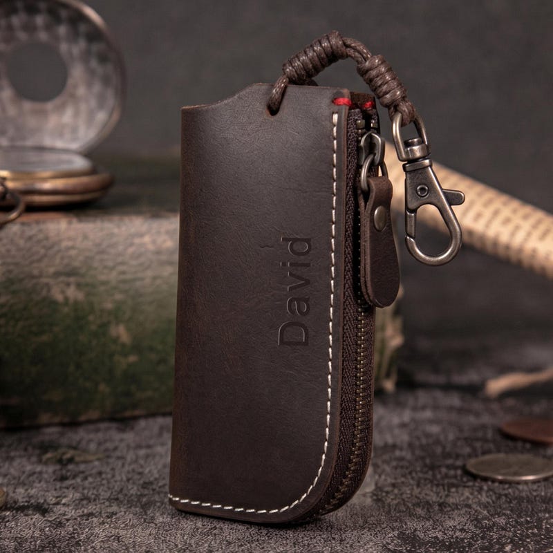 Vintage Key Wallet Holder - Etsy