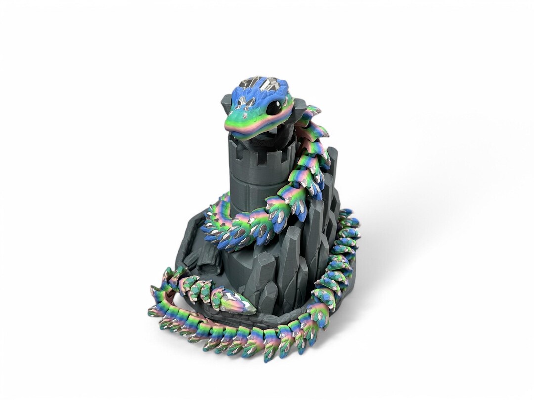 Crystal Snake, Articulated Crystal Snake Figures, Gift for Kids ...