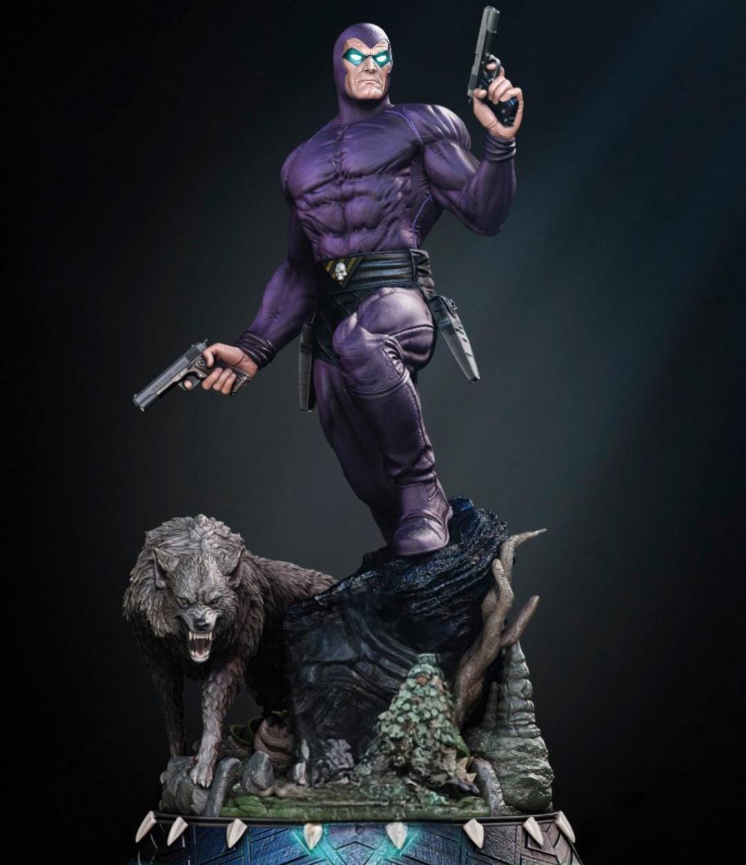 THE PHANTOM - the Phantom - Statue Deluxe Art Scale, - Etsy