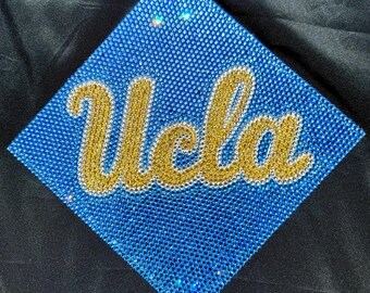 Rhinestone Graduation Cap, Bling Grad Cap, Bedazzled, Jeweled, College ...