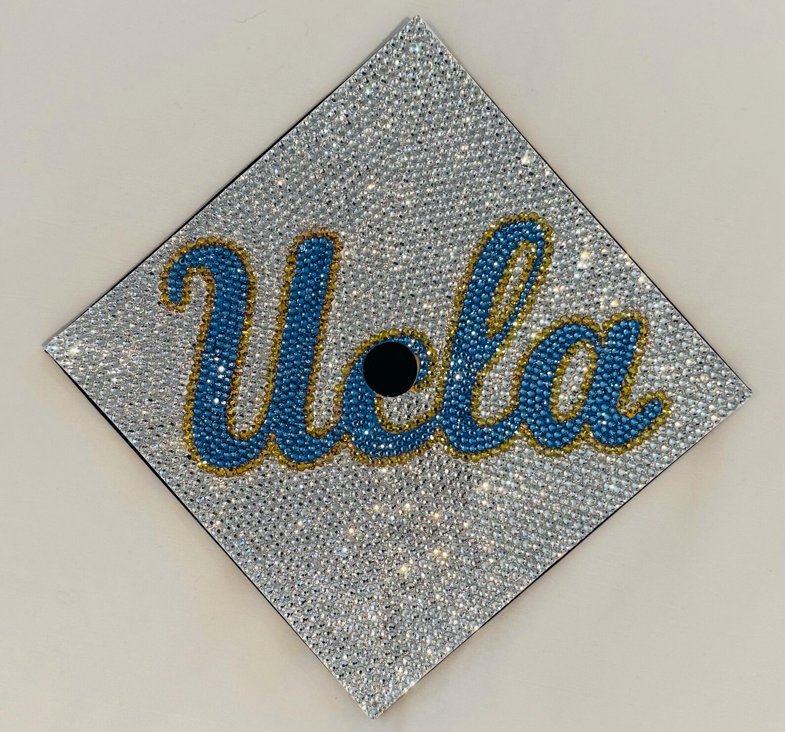 Rhinestone Graduation Cap, Bling Grad Cap, Bedazzled Grad Cap, College ...