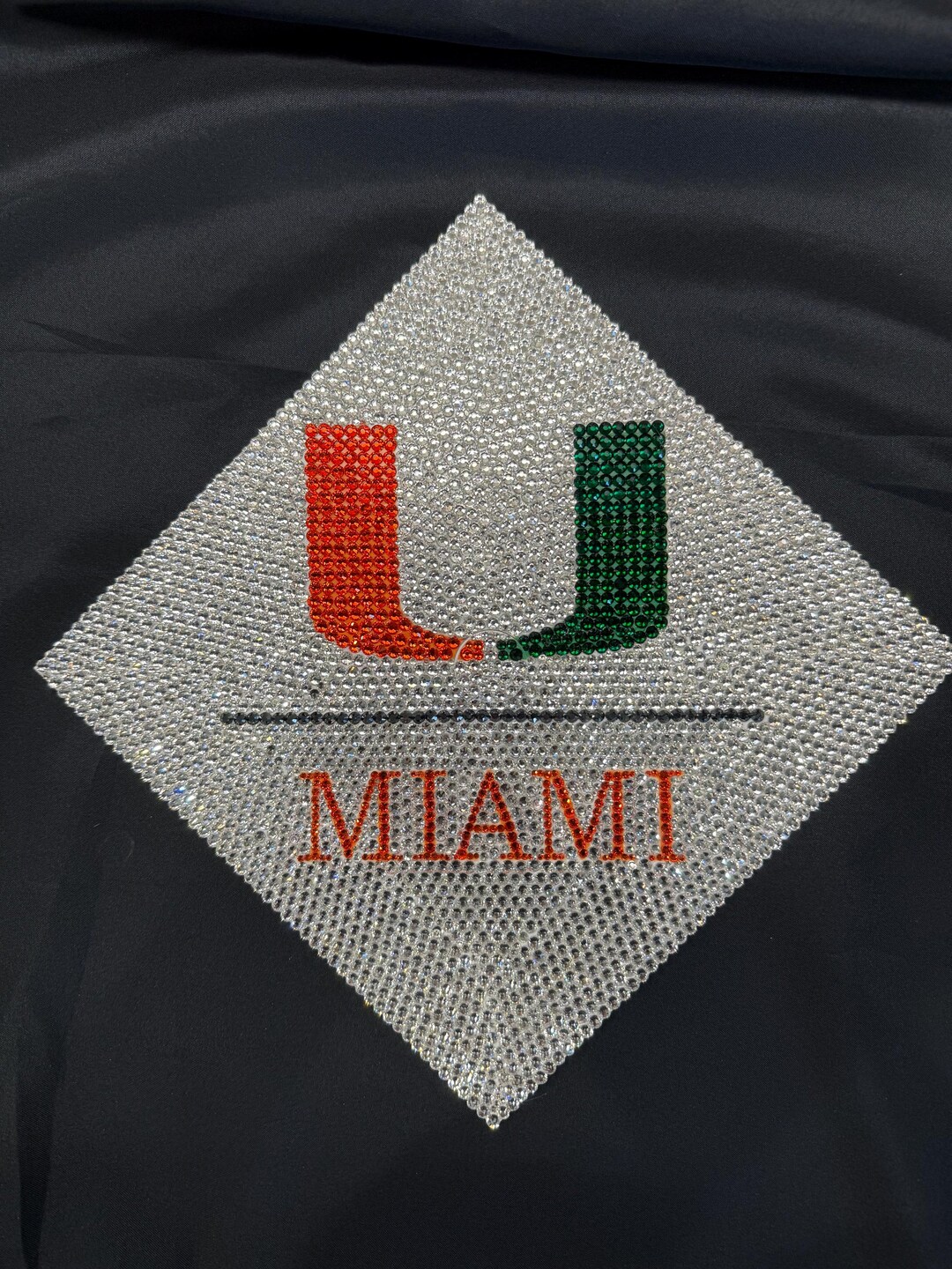 Rhinestone Graduation Cap, Bling Grad Cap, Bedazzled Grad Cap, College ...