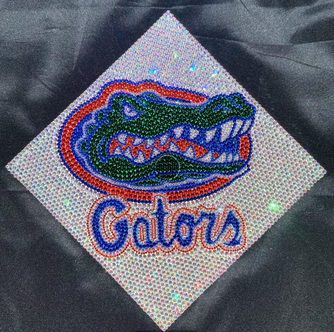 Rhinestone Graduation Cap, Bling Grad Cap, Bedazzled Grad Cap, College ...