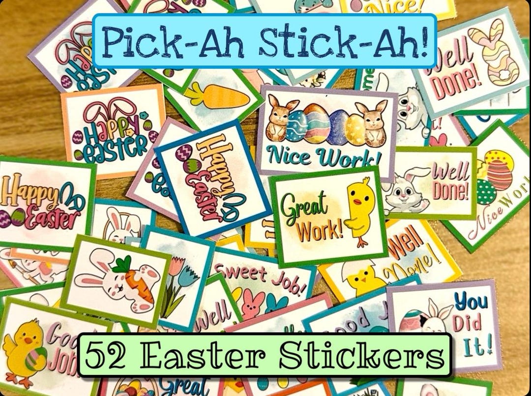Easter Stickers, Reward Stickers,grading Stickers,homework Stickers ...