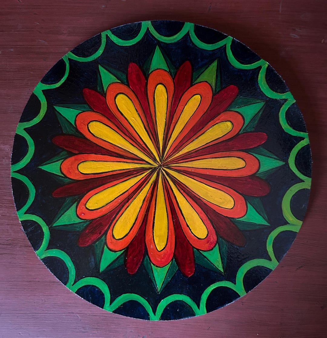 Endless Glow Star Hex Sign - Etsy