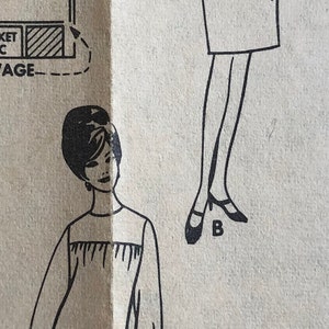 1960s Mccall's Uncut Pattern 8100 | Bust 32 33 34 Hip 34 35 36 Size 12 ...