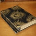Evil Eye Journal Black and Gold Dream Journal Coptic Bound - Etsy