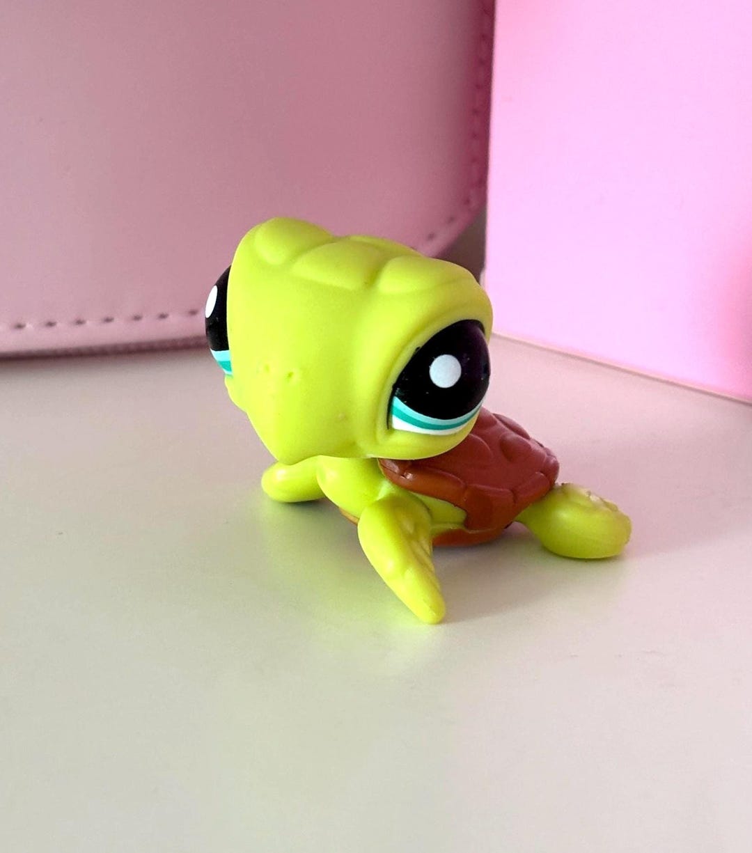 LPS Hasbro Rare Green Brown Turtle Blind Bag #2441 - Authentic Littlest ...