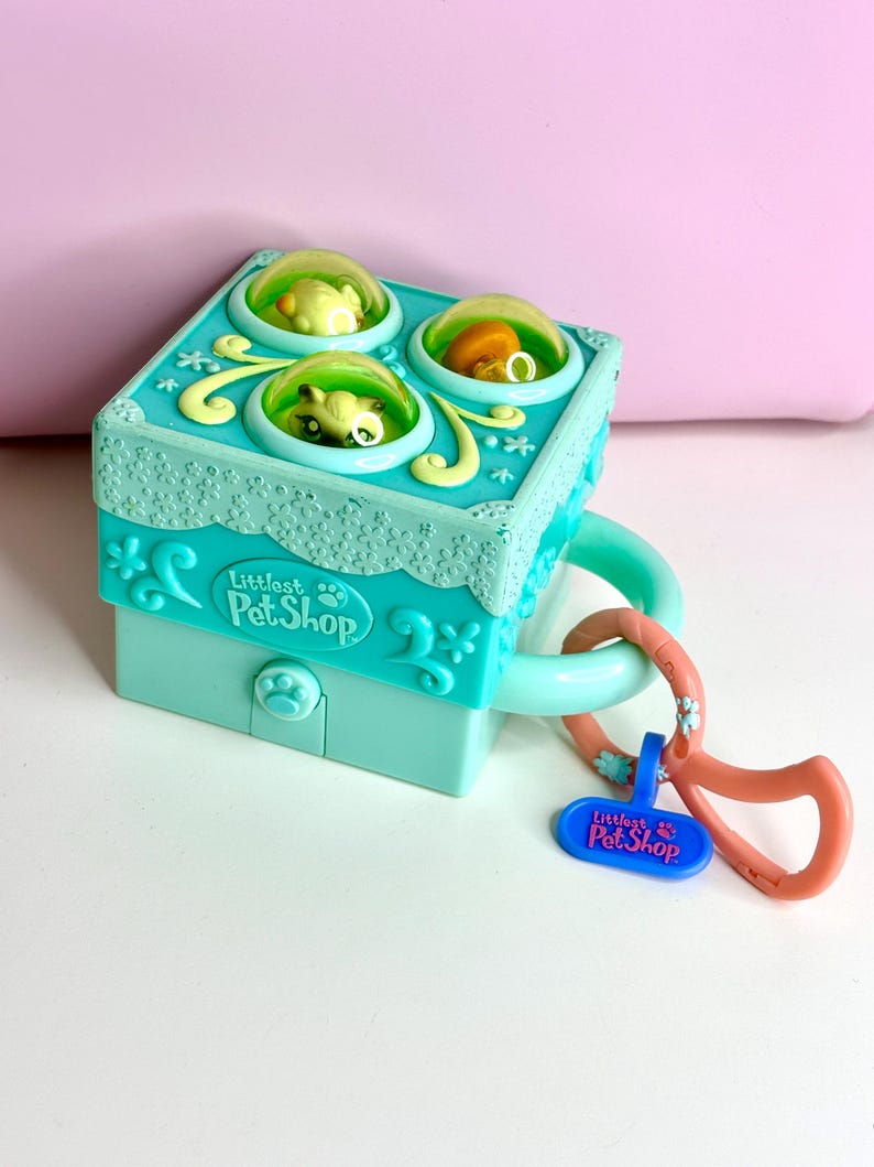 Playset Kitten Littlest Pet Shop Teeniest Tiniest Lps Teensies - Etsy