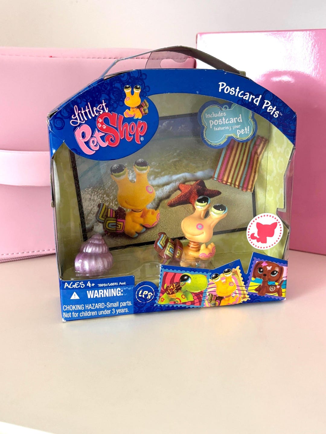 Lps Postcard Crab Littlest Pet Shop LPS # 1008 Hermit Crab NEW - Etsy