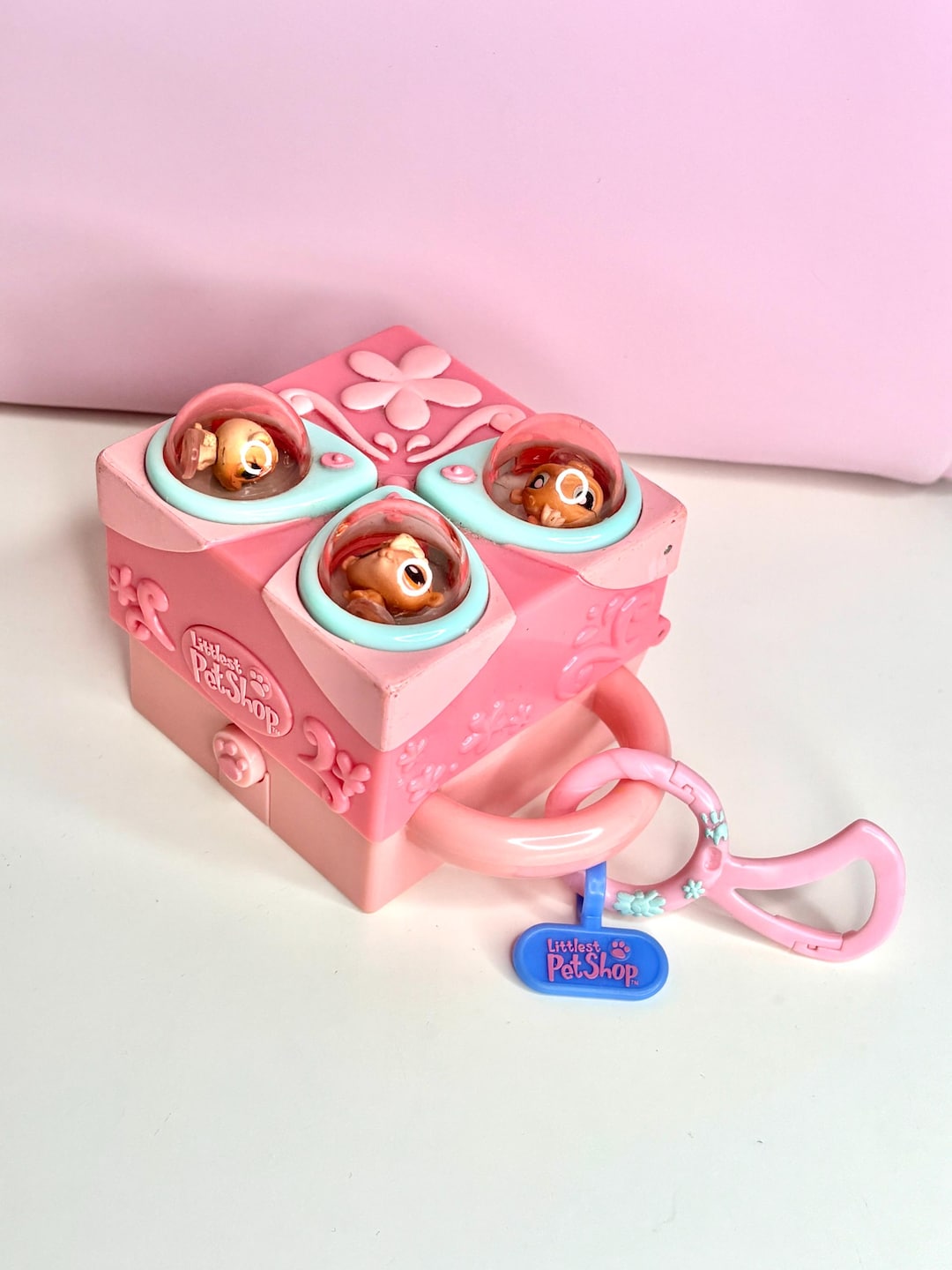 Hasbro Hamster Littlest Pet Shop Teeniest Tiniest Pets Vintage Y2k Pop ...