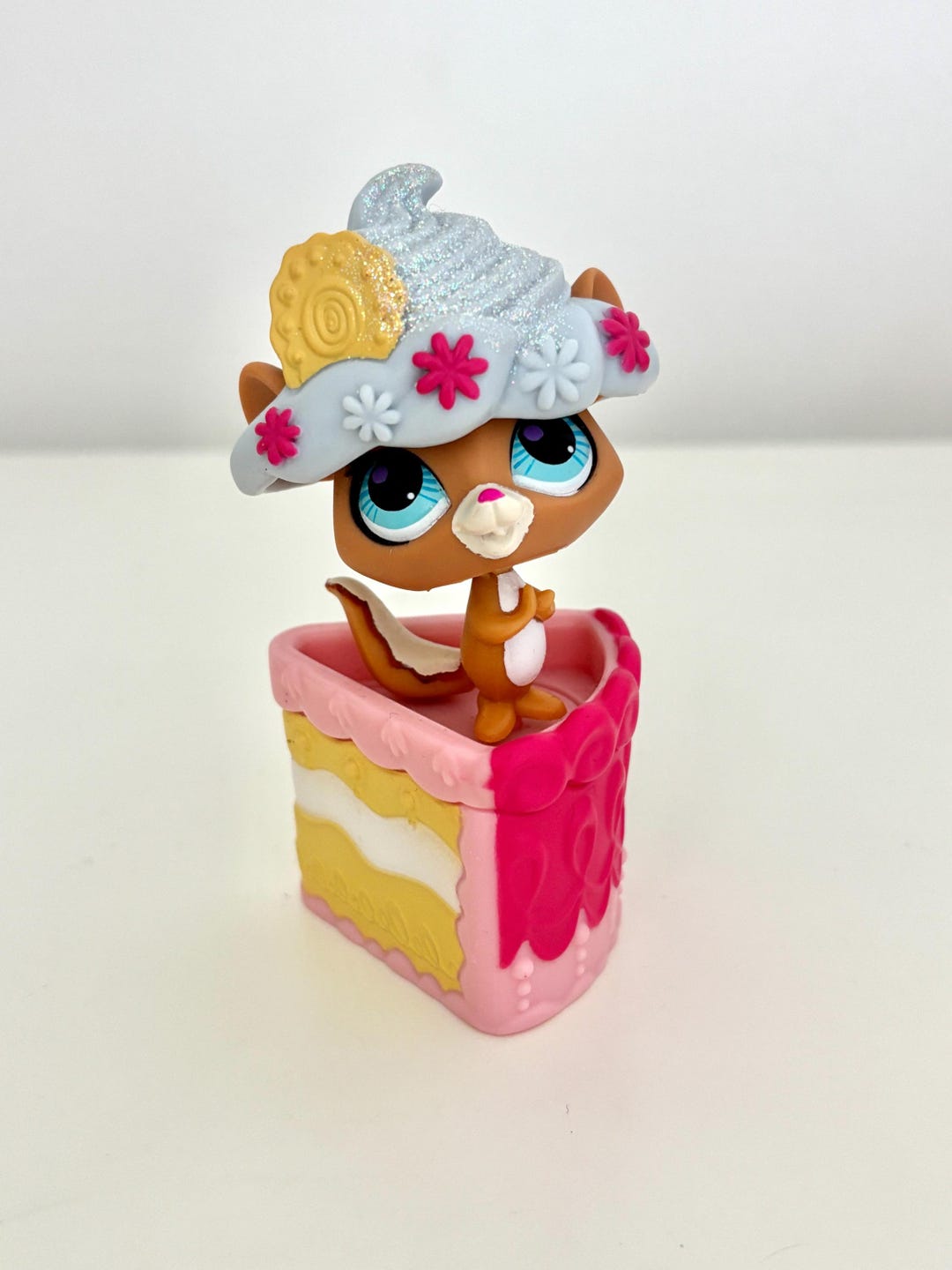 Authentic Littlest Pet Shop #3068 Chipmunk / Original Hasbro LPS Hide ...