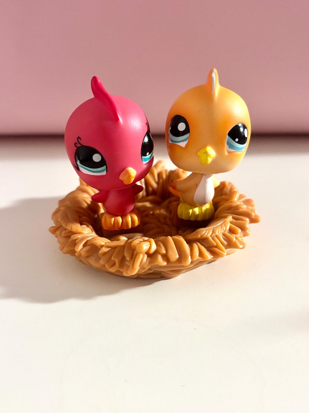 LPS Authentic Birds Littlest Pet Shop With Nest Accessory - Etsy