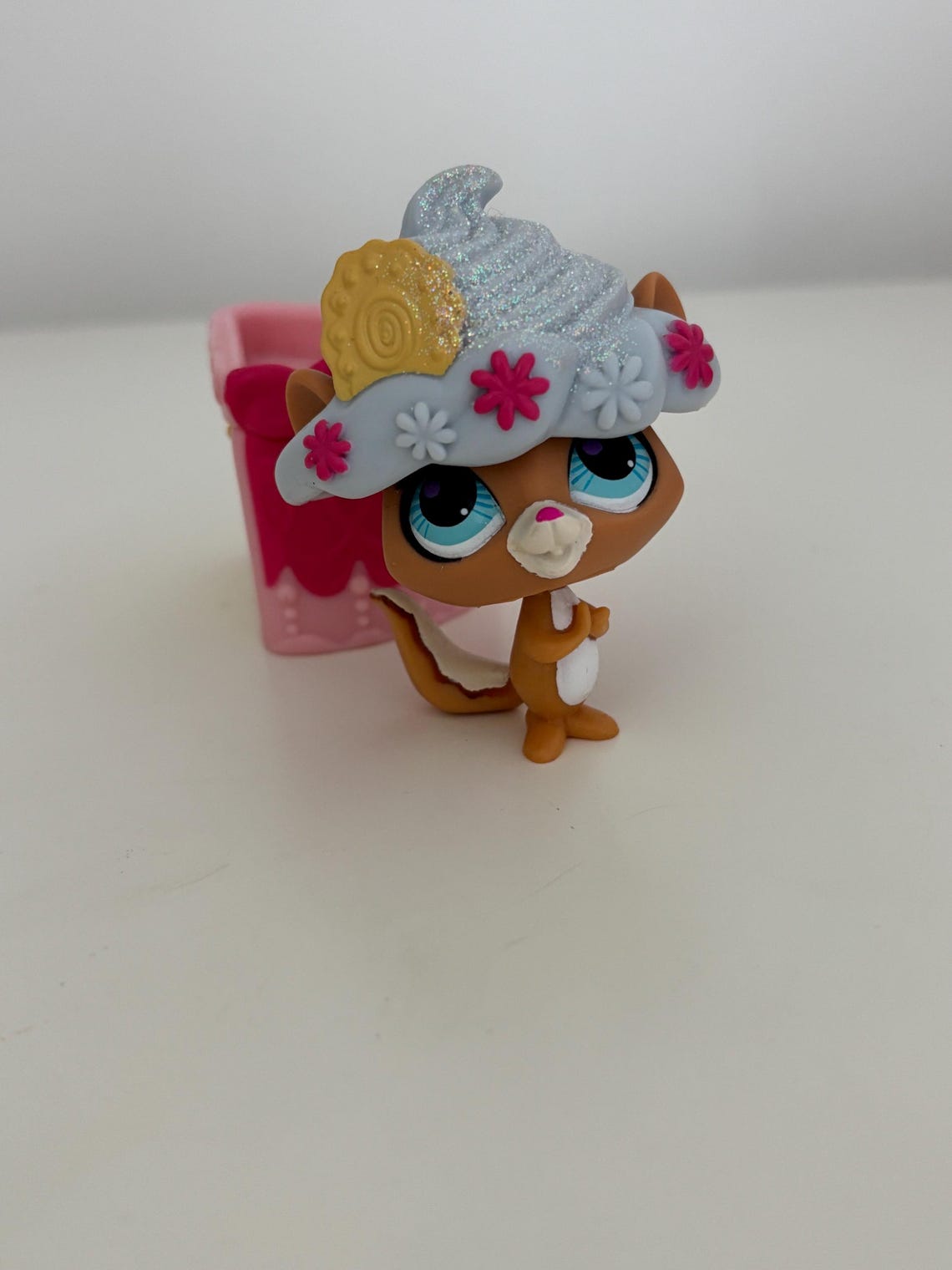 Authentic Littlest Pet Shop #3068 Chipmunk / Original Hasbro LPS Hide ...