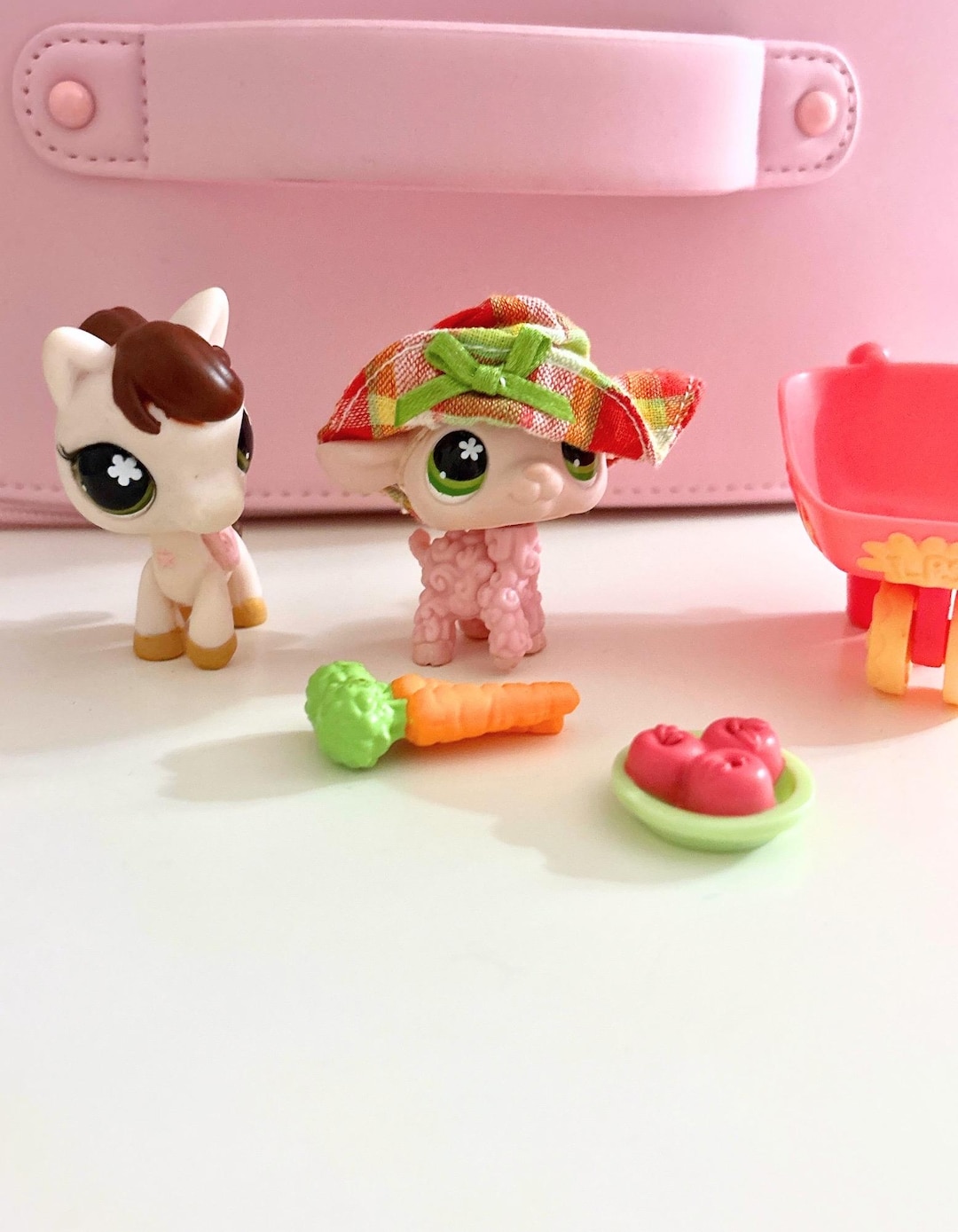 584 and 585 Sheep and Horse LPS Littlest Pet Shop Set Farm - Etsy