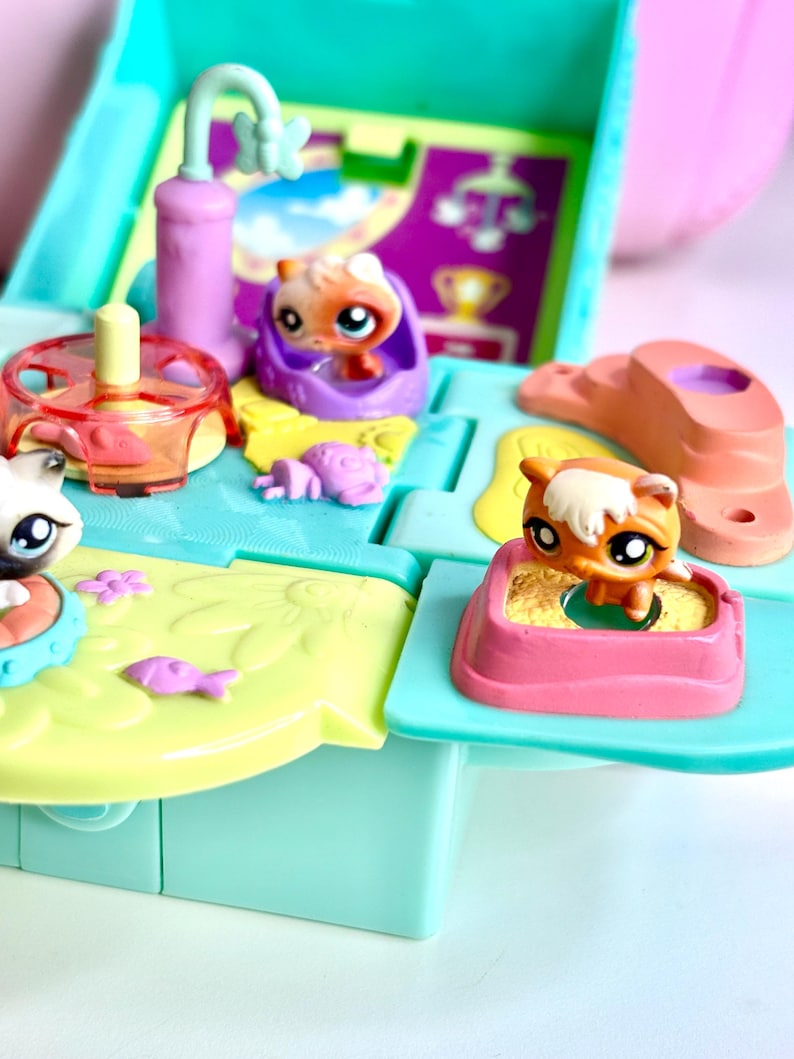 Playset Kitten Littlest Pet Shop Teeniest Tiniest Lps Teensies - Etsy