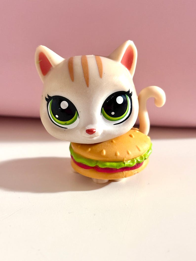 Littlest Pet Shop # 252 Hula Hibiscus Cat Authentic LPS - Etsy