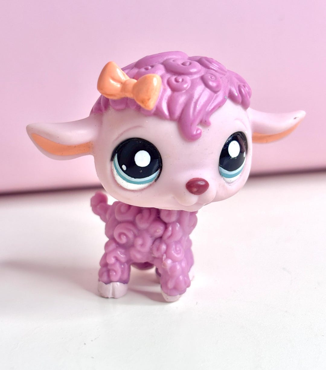 1951 Lamb With Bow Littlest Pet Shop Authentic Lps - Etsy