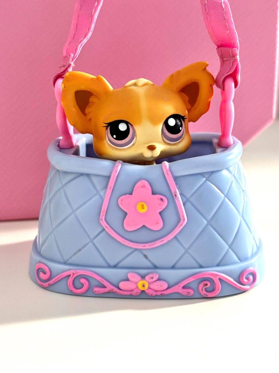 Mascotas portátiles de Littlest Pet Shop n.° 96 Chihuahua con bolso ...