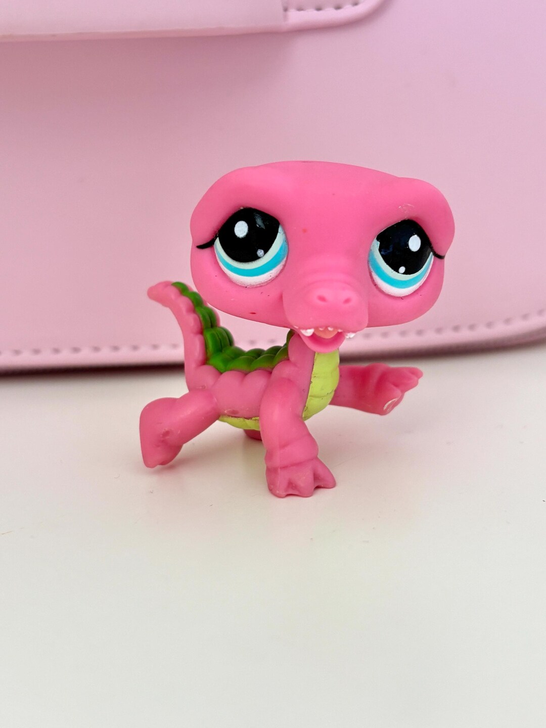 1464 Pink Crocodile Lps Littlest Pet Shop Lps - Etsy
