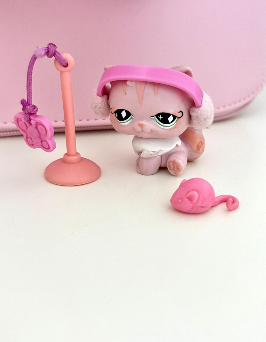460 Lps Fanciest Pink Cat With Accessories - Etsy