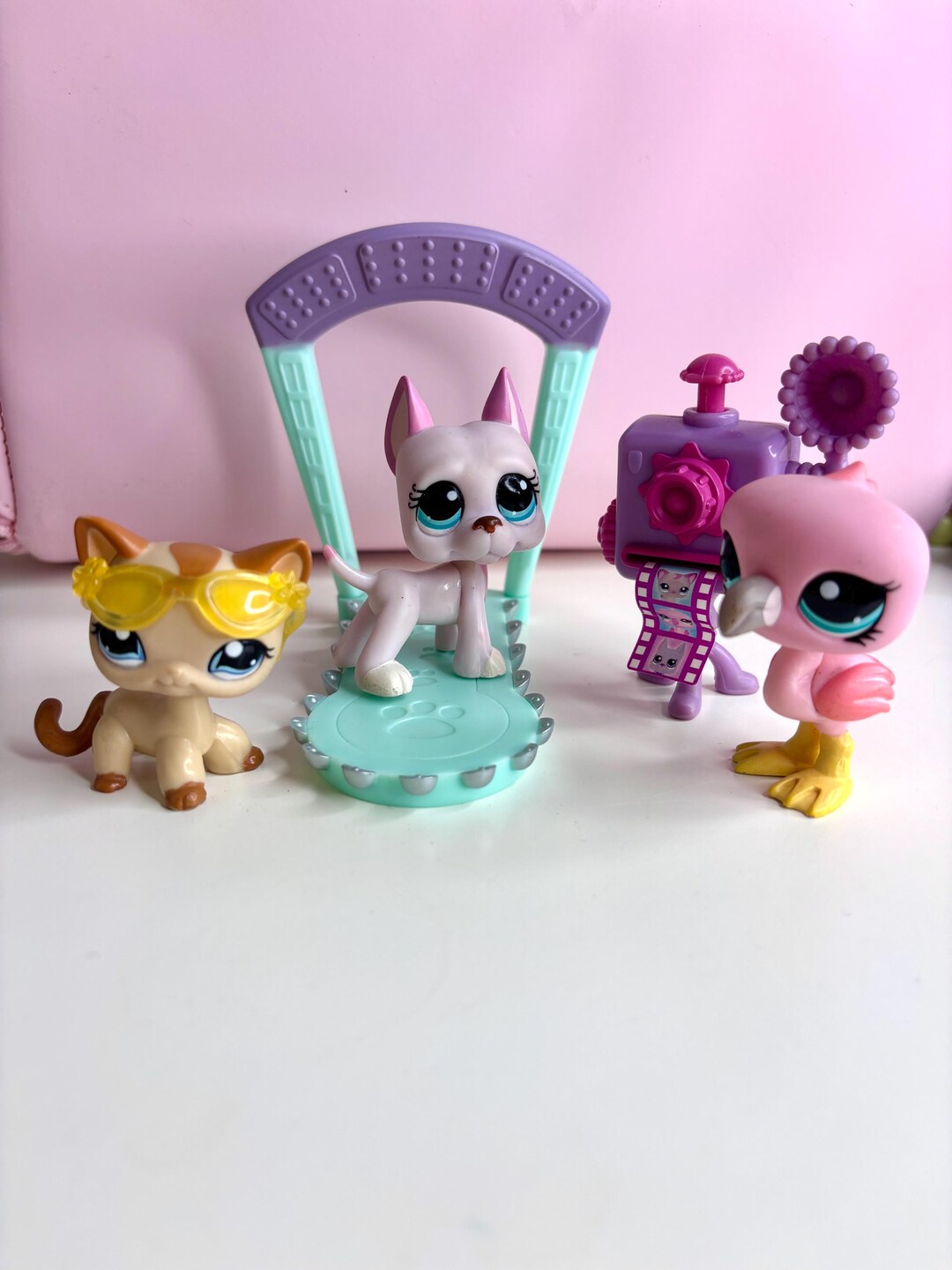 Littlest Pet Shop (LPS) Stylin' Pets Runway Playpack #1022 Great Dane ...