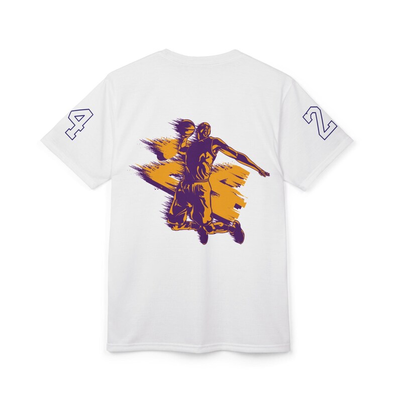 Kobe Bryant Tribute Tee, Basketball Shirt, Unisex Sports Apparel, Fan ...