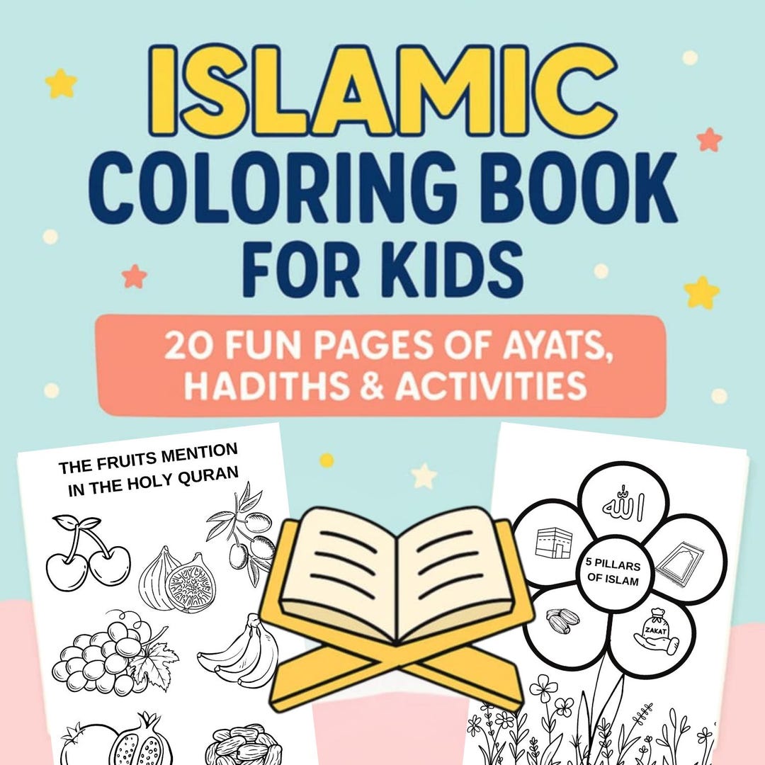 Islamic Kids Book, Islamic Book, Hadiths for Kids, Islamic Books, Islam ...