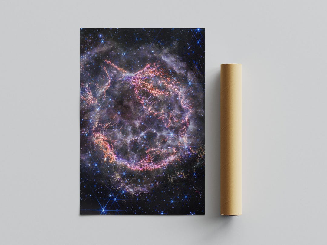 Space Poster, NASA Images, Fine Art Posters, Exploded Star, Paper Print ...