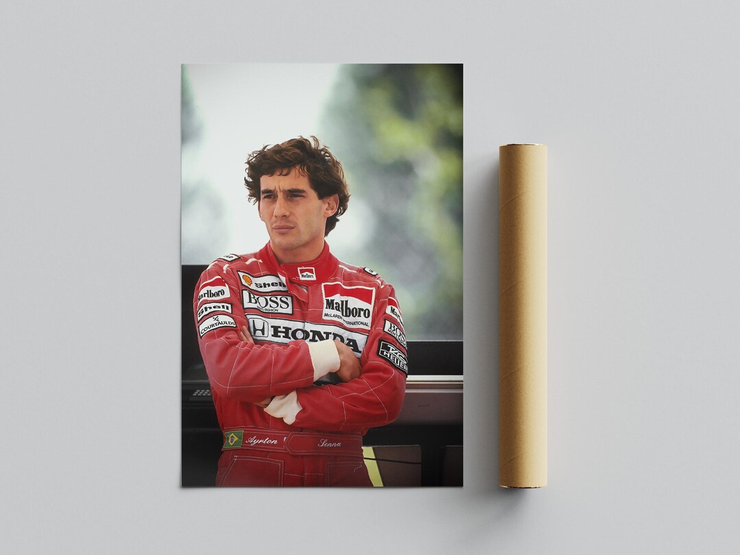 Ayrton Senna F1 Poster: Motorsport Wall Art Print - Etsy