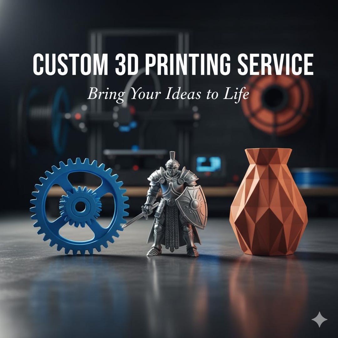 Custom 3D Printing Service: Miniatures, Cosplay, Prototypes - Etsy