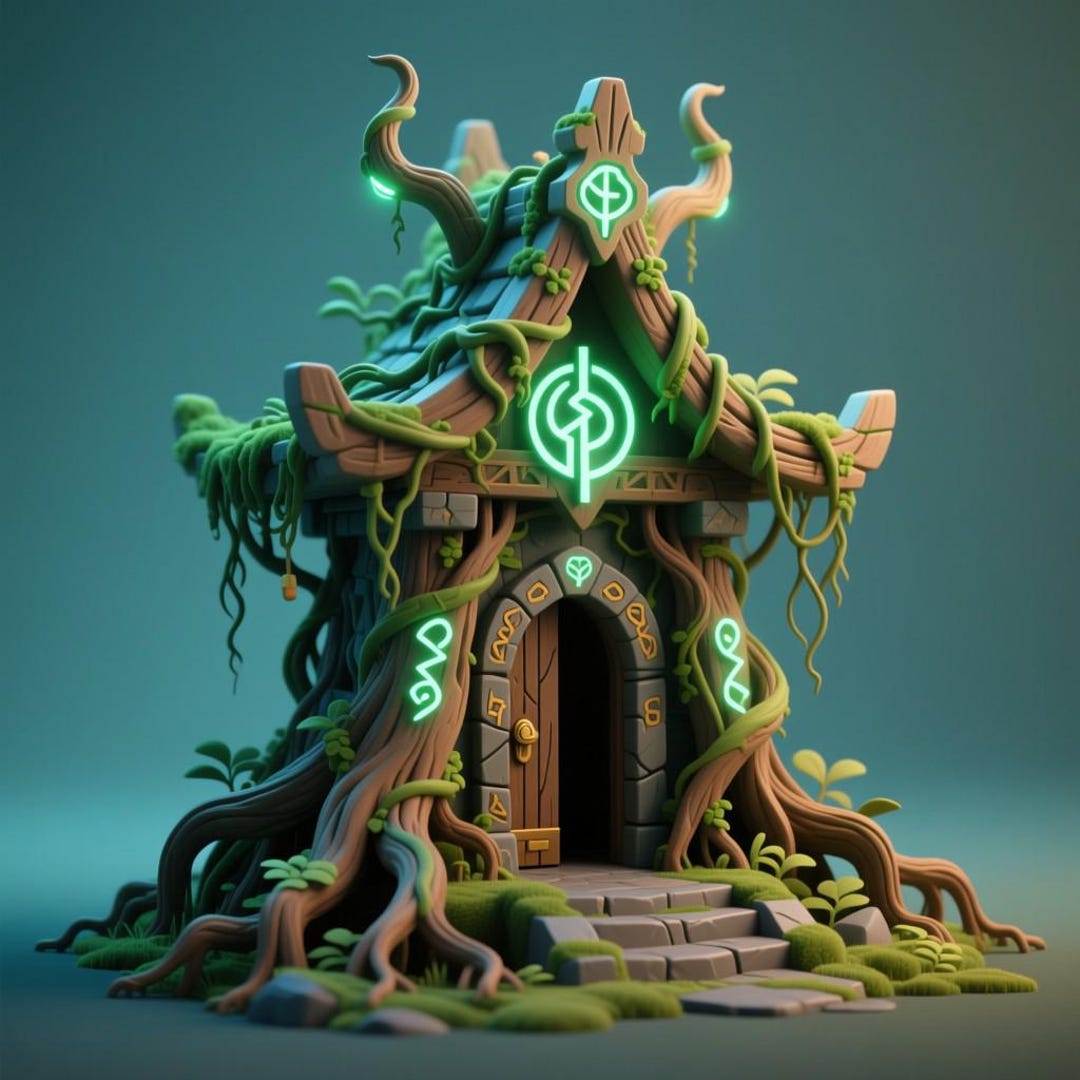 Magic Treehouse 3D Model – Detailed STL File for 3D Printing - Etsy