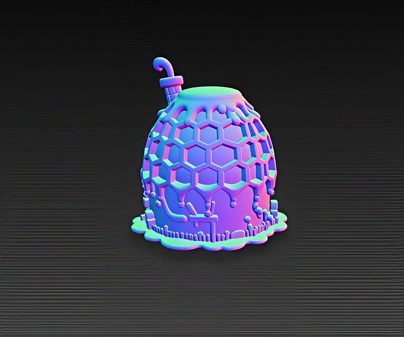 Honey Hive House STL: 3D Printable Beehive Cottage (digital Download ...