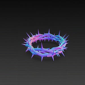 3D Printable Crown of Thorns: Religious, Gothic Cosplay STL (digital ...