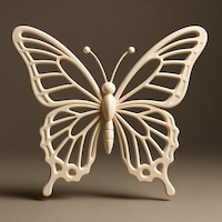 Butterfly Plaque - STL File - Etsy