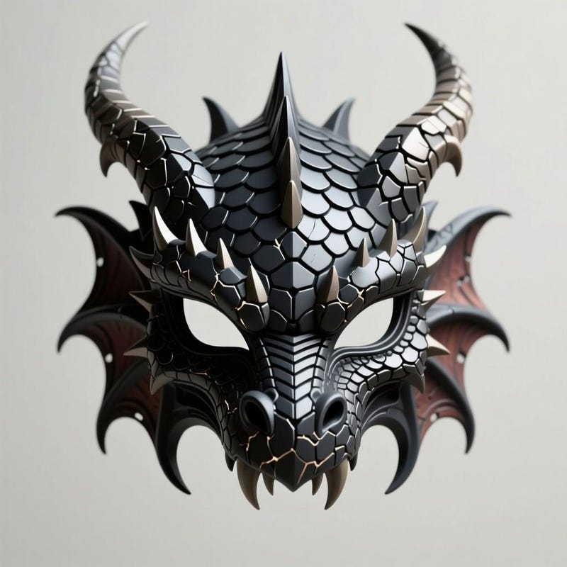 Dragon Mask - Etsy