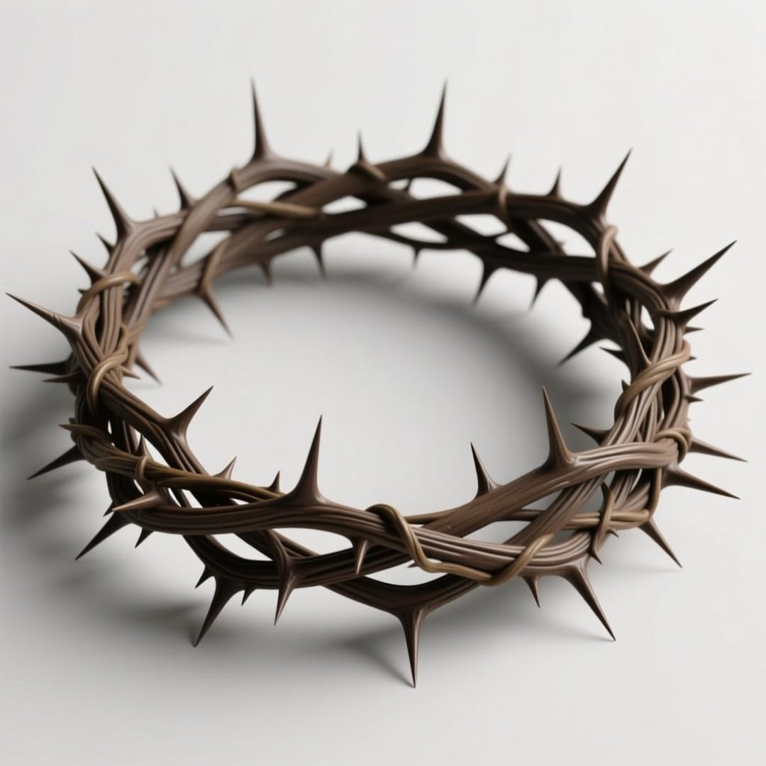 3D Printable Crown of Thorns: Religious, Gothic Cosplay STL (digital ...