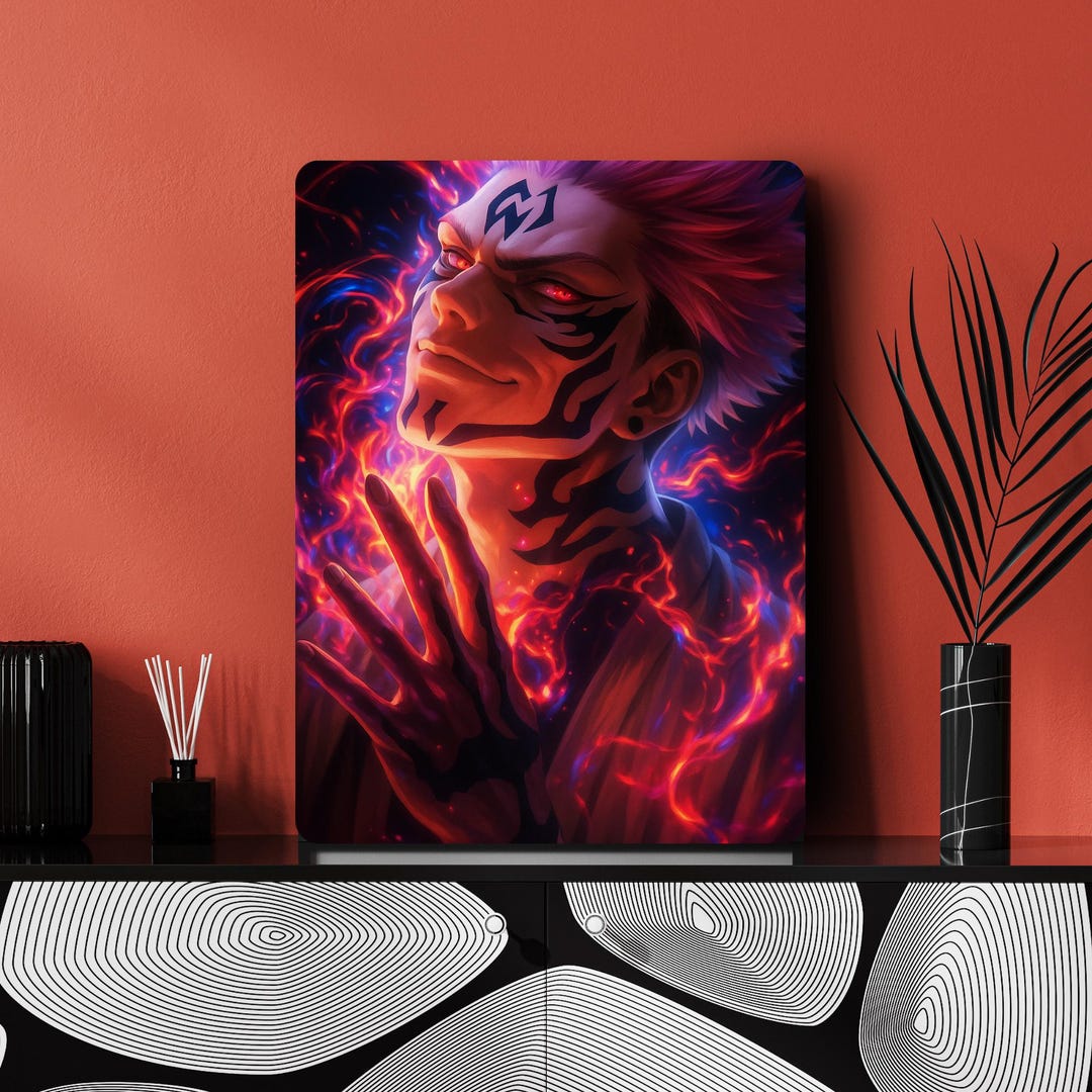 Anime Metal Wall Art | Epic Anime Metal Poster – Japanese Otaku Room ...