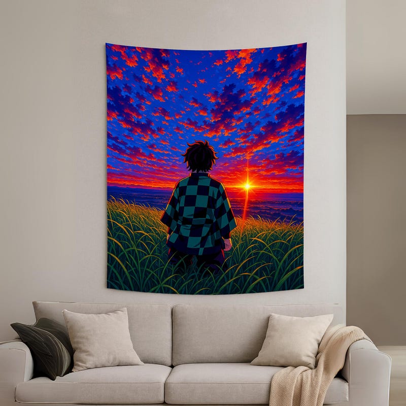 Anime Tapestry - Etsy