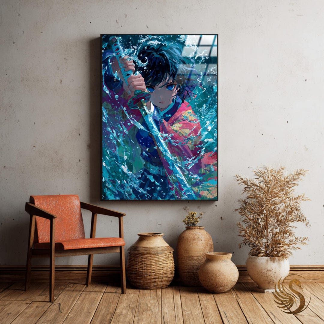 Anime Poster, Anime Metal Wall Art, Anime Metal Poster, Metal Sign ...