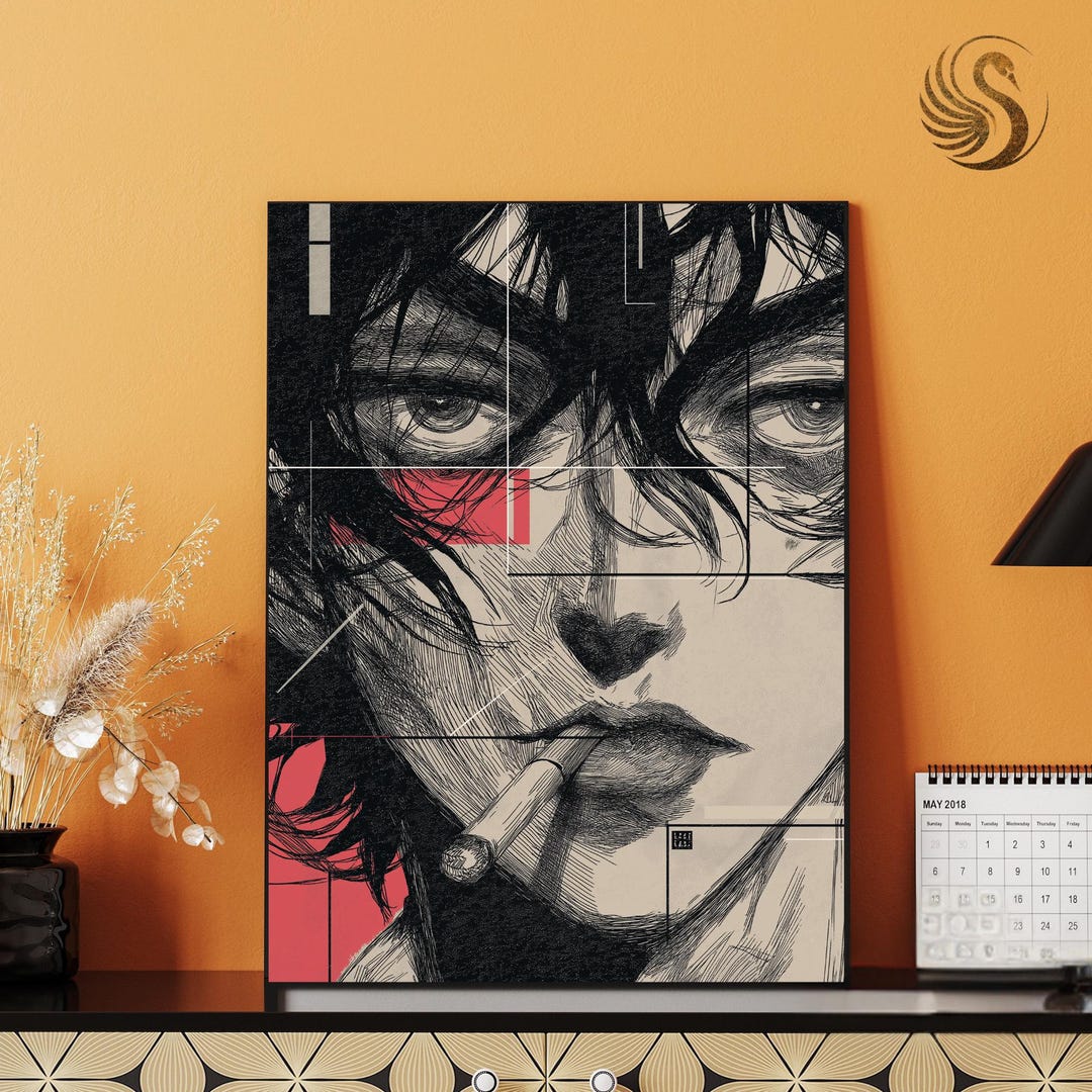 Anime Metal Wall Art, Anime Poster – Otaku Room Decor | Anime Metal ...