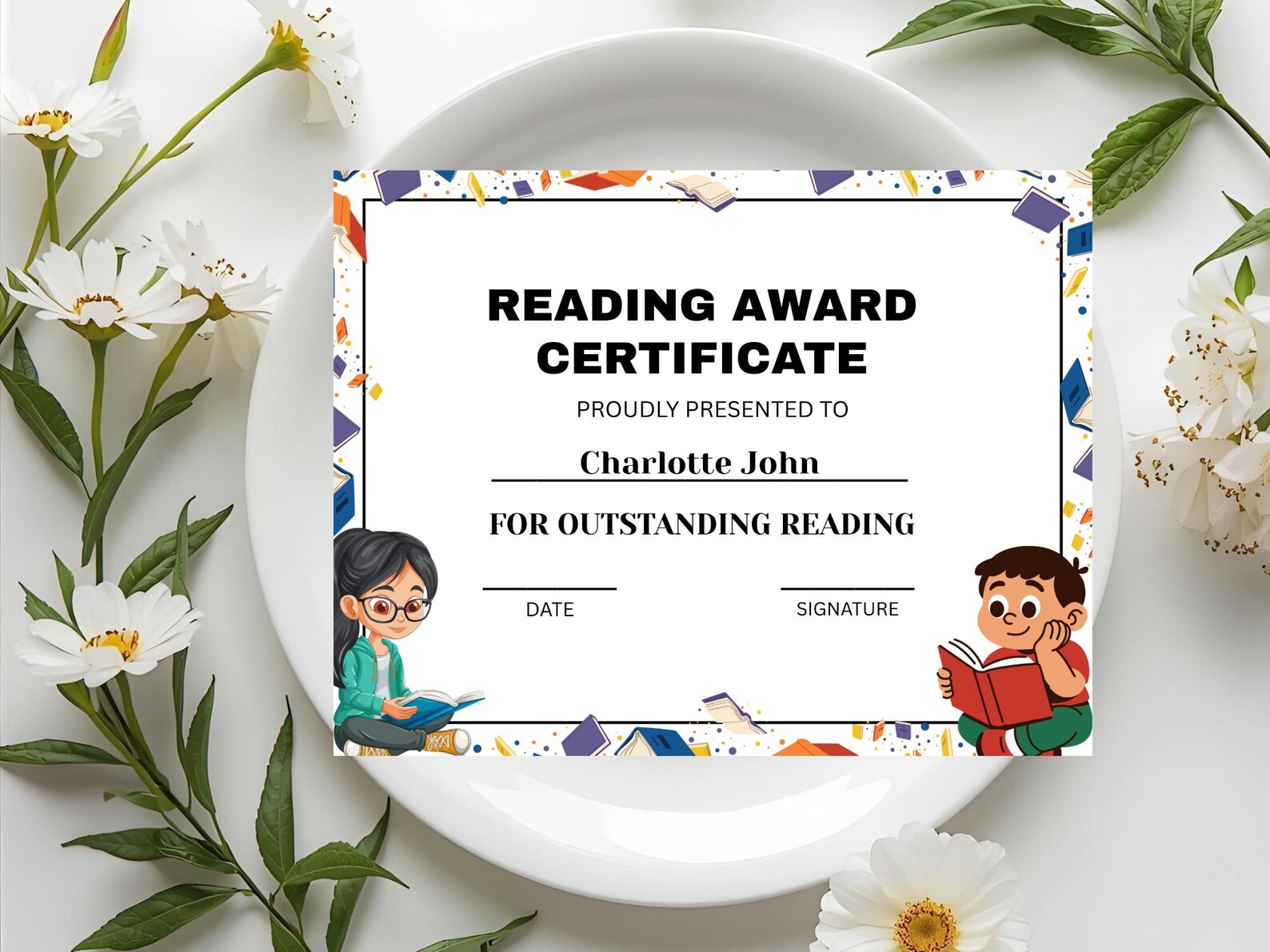 Super Reader Award, Reading Certificate, Good Job Certificate, Kids ...