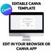 Certificate of Completion Template Canva Editable Digital Download ...