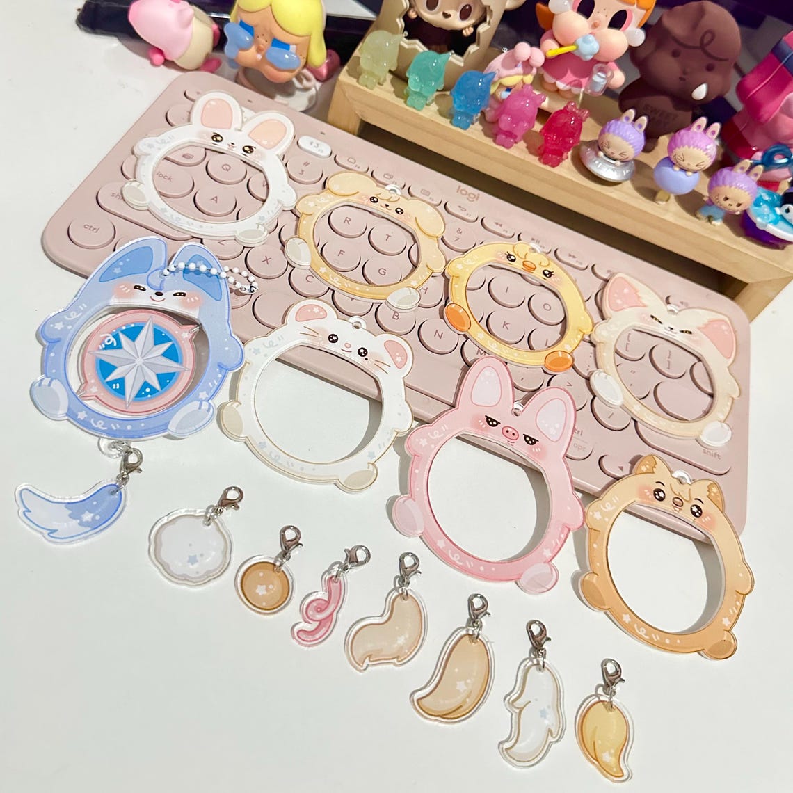 Spinning Keychain SKZ Stray Kids Skzoo - Etsy