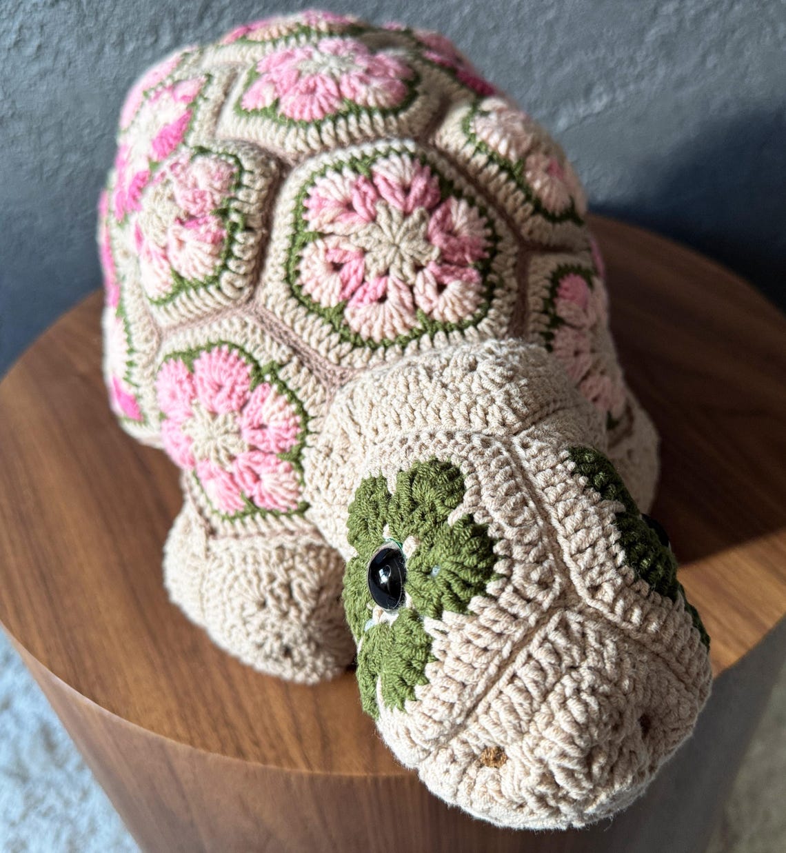 Tortoise Crochet Pattern PDF | Amigurumi Turtle With African Flowers - Etsy